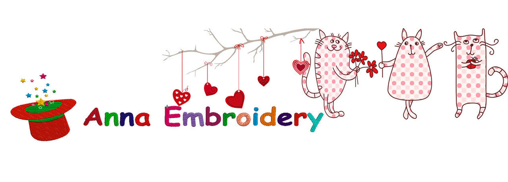 Anna Embroidery Designs Machine Digitized Patterns Filled Stitch